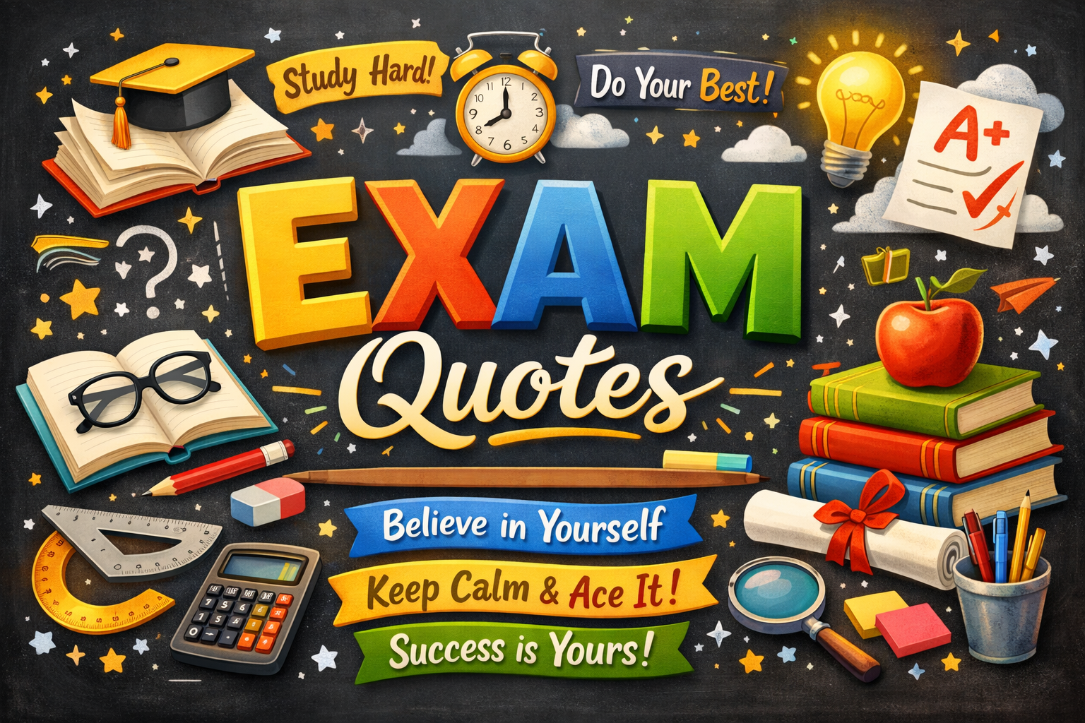 35 Exam Quotes for Success and Focus